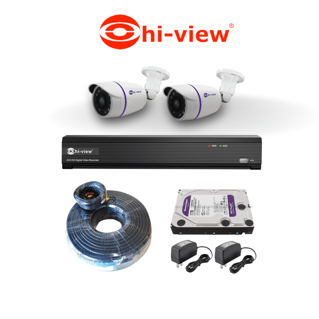 CCTV Value Set ชุด 2 ตัว Hi-View - ขายกล้องวงจรปิด ตัวแทน Hikvision ...